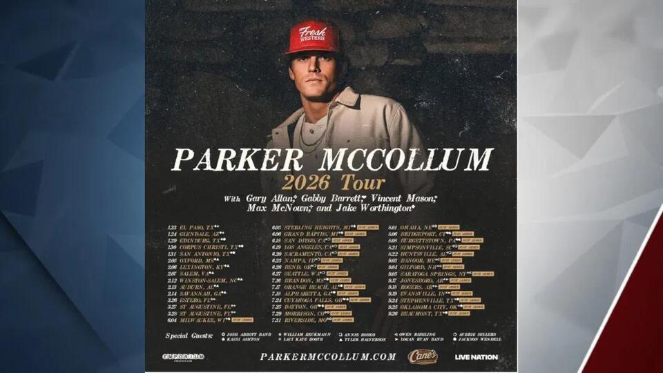 Country star Parker McCollum joins the 2026 summer concert lineup at ...