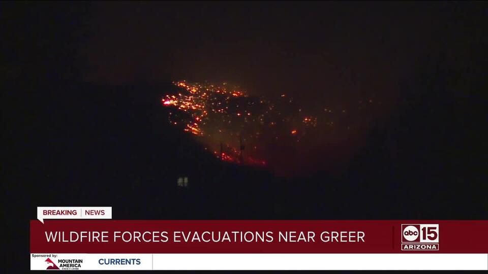 State of Emergency declared due to Greer Fire by mayors of Eagar and ...