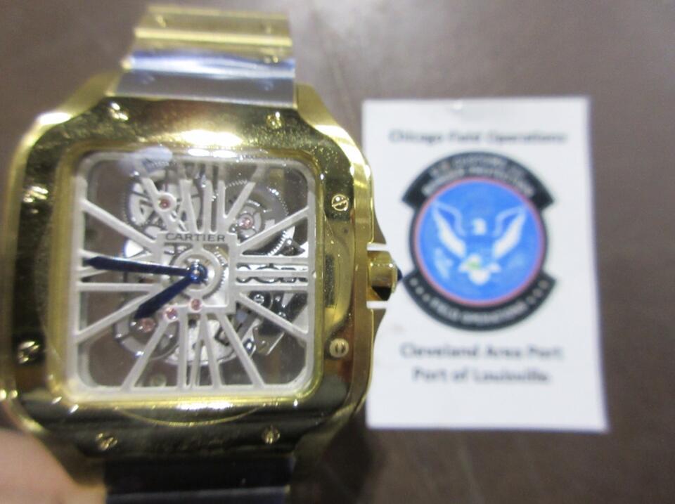 53 Counterfeit Luxury Watches Seized In Shipments From Hong Kong, Worth ...