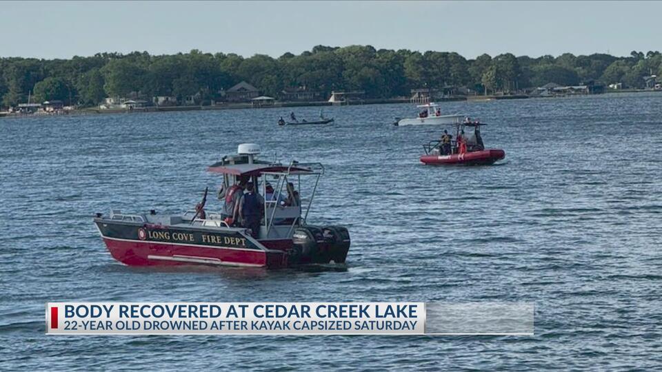 Missing kayaker found dead by divers in Cedar Creek Lake - NewsBreak