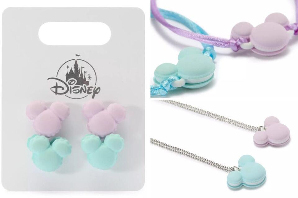 Mickey Mouse Icon Macaron Jewelry Now Available Online at Disney Store ...