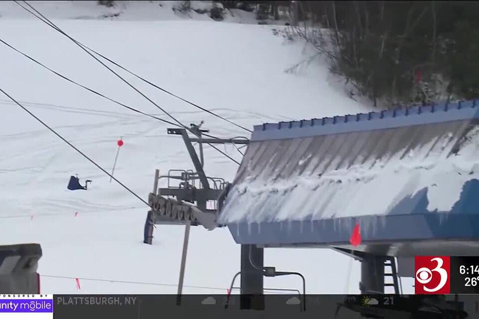Chair holding passenger falls off lift at NH resort - NewsBreak