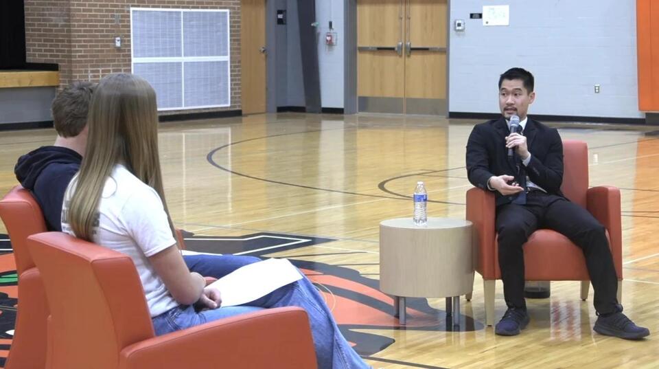 Minster High School welcomes Tony Quach to inspire students on humility ...