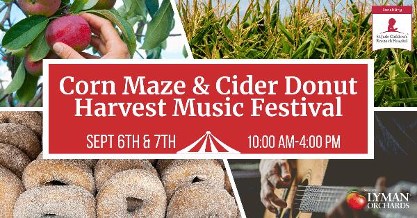 Lyman Orchards September events include Corn Maze & Cider Donut Harvest ...