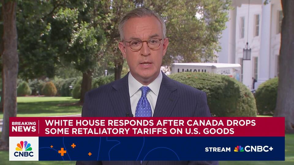 White House responds after Canada drops some retaliatory tariffs on U.S ...
