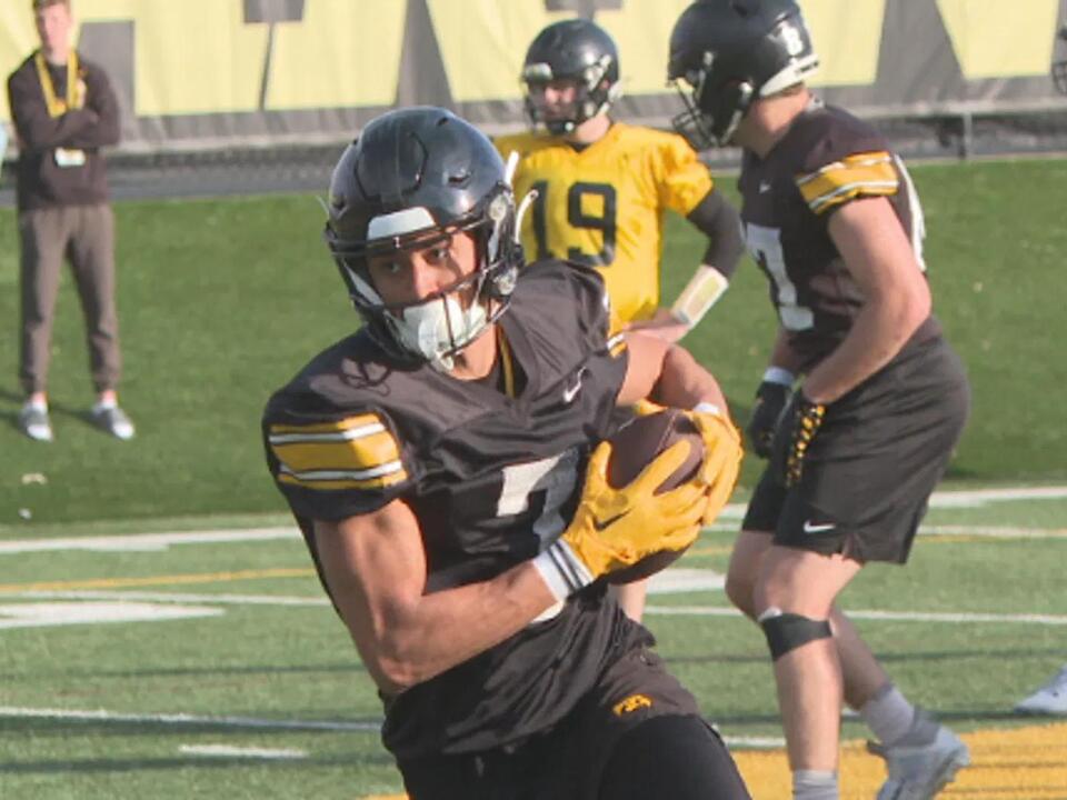 Iowa wideout Jacob Bostick enters the transfer portal