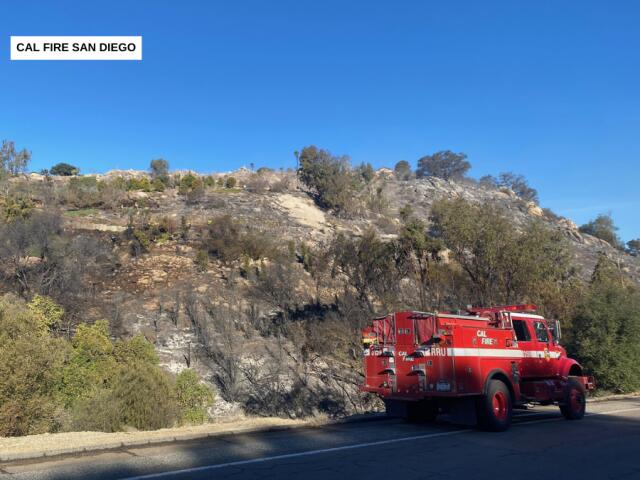 UPDATE: Lilac Fire in Bonsall fully contained - NewsBreak