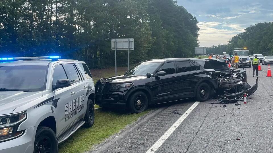 Erratic driver hits deputies near Rocky Mount - NewsBreak