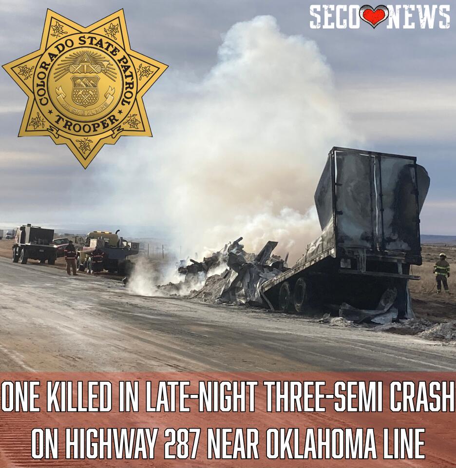 Late-Night Fatal Crash Involving Three Semi Trucks Closes Highway 287 ...