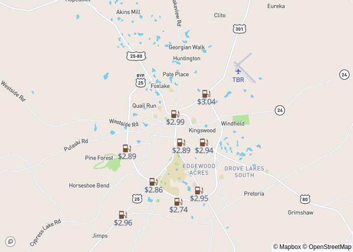 High-price warning: Most and least expensive gas in Statesboro as of ...
