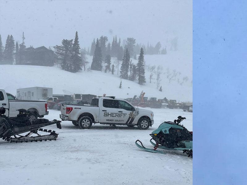 WEBER COUNTY, Utah--Stranded snowmobiler rescued by Weber County Search ...