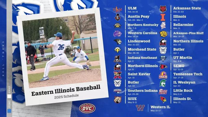 EIU Baseball Releases 2025 Schedule - NewsBreak