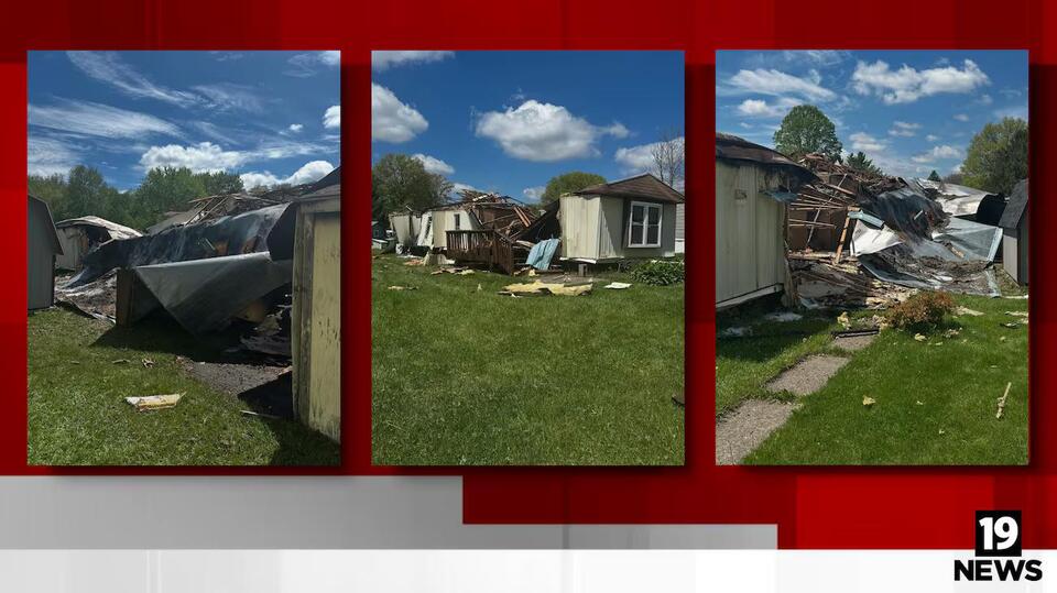 Mobile home destroyed by explosion in Wooster - NewsBreak