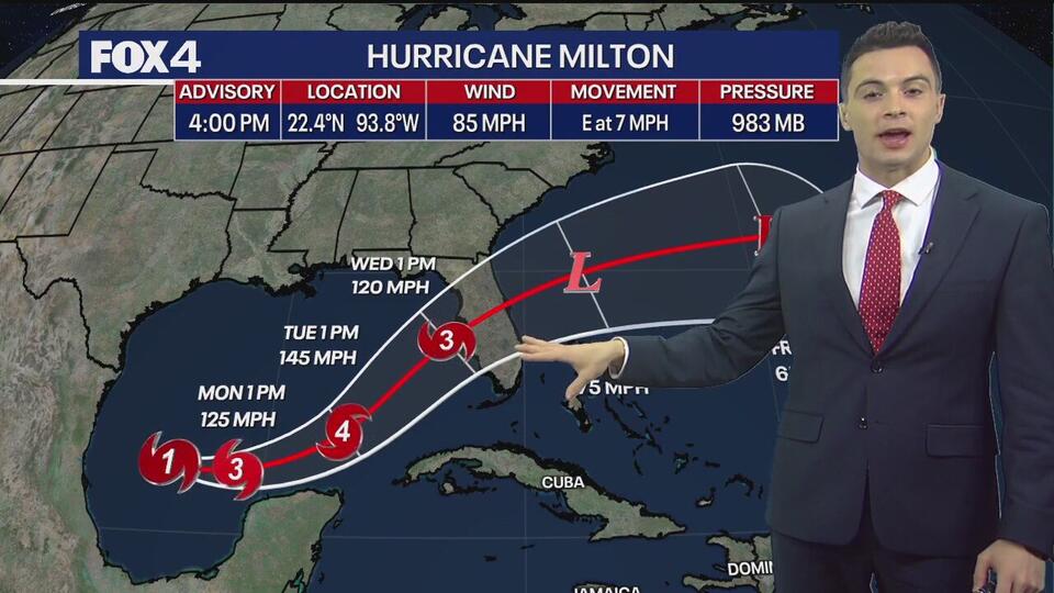 Hurricane Milton: Track, landfall timing - NewsBreak