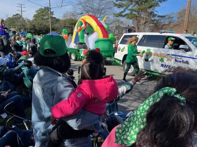Thousands turn Granby 'green' for 57th Norfolk St. Patrick's Day parade