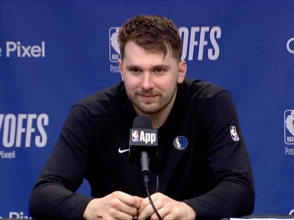 Luka Doncic refuses to reveal what he said to Anthony Edwards