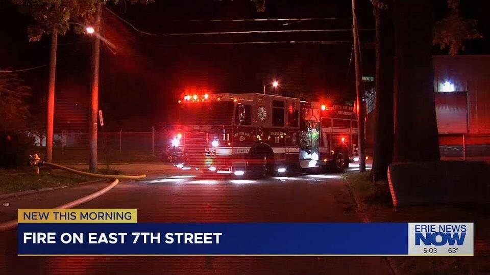 Erie Firefighters Respond to Fire on East 7th Street - NewsBreak