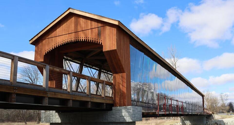 From ruins to revamp: Historic Indiana bridge opens in new location ...