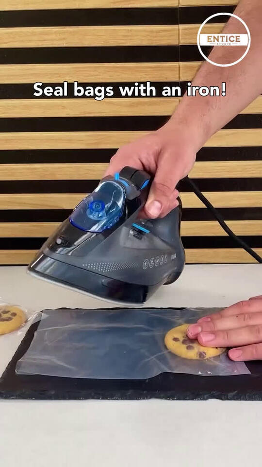 Seal Bags with an Iron easy hack bags iron 99190 #trend - NewsBreak
