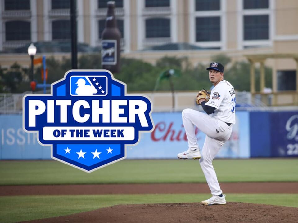 Bradley Blalock Named Southern League Pitcher of the Week