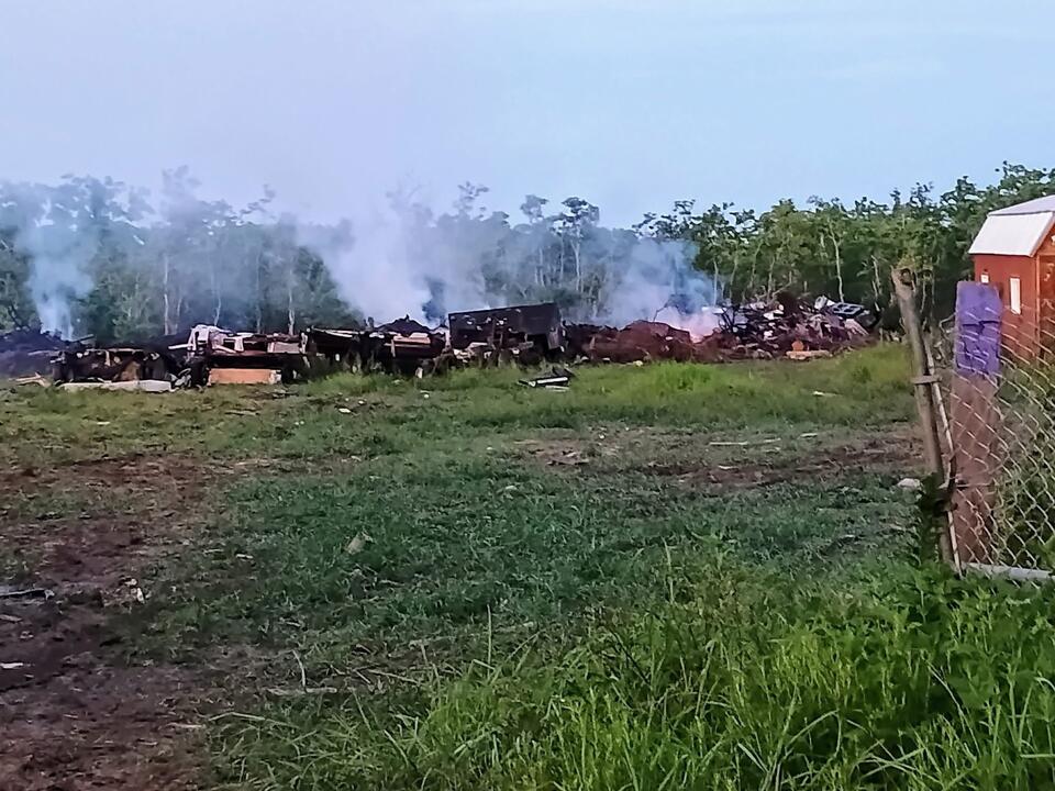 Fire Marshals Investigating Illegal RV Burning in San Leon - NewsBreak