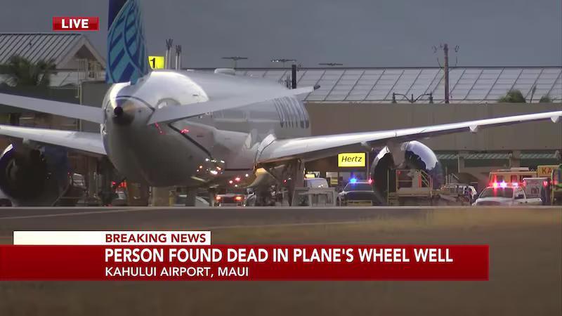 Mystery in the Skies: Body Found in Plane’s Wheel Well at Maui Airport ...