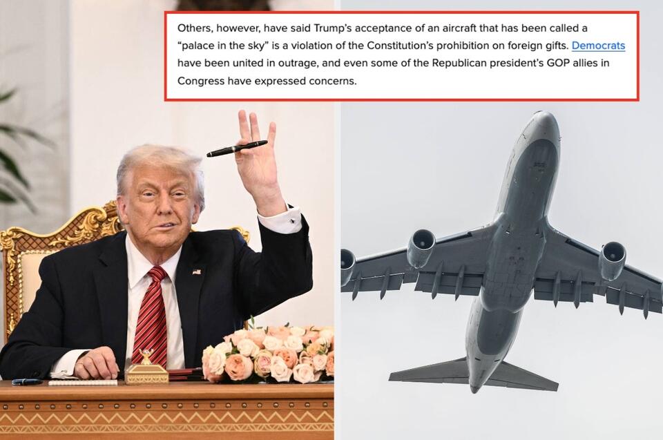 It's Official — The Defense Department Accepted A Luxury Boeing 747 ...