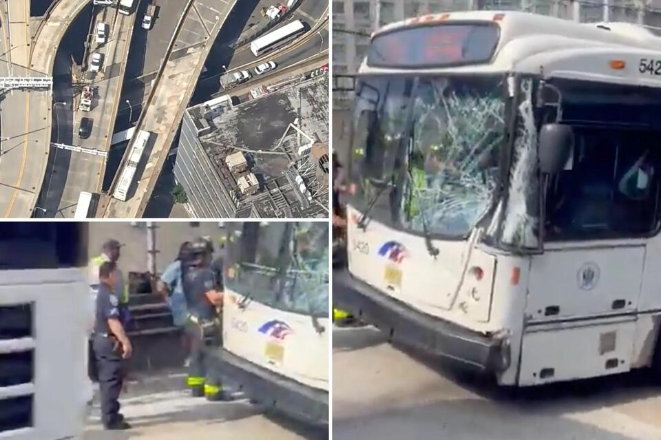 Second NJ Transit bus crash in weeks leaves more than two dozen people ...