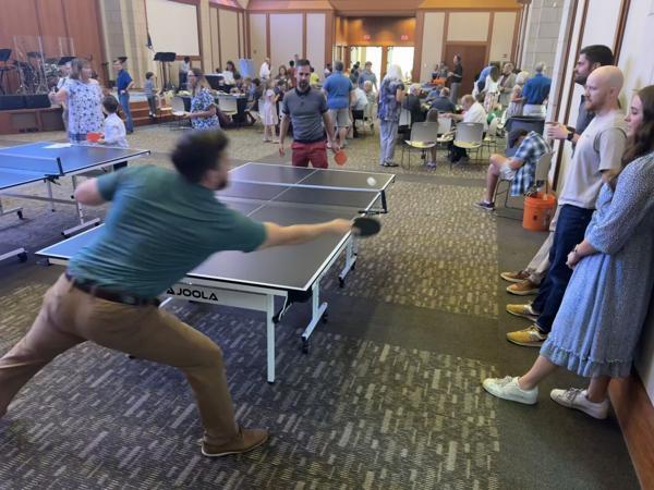 Local church hosts annual ping pong tournament supporting Anderson ...