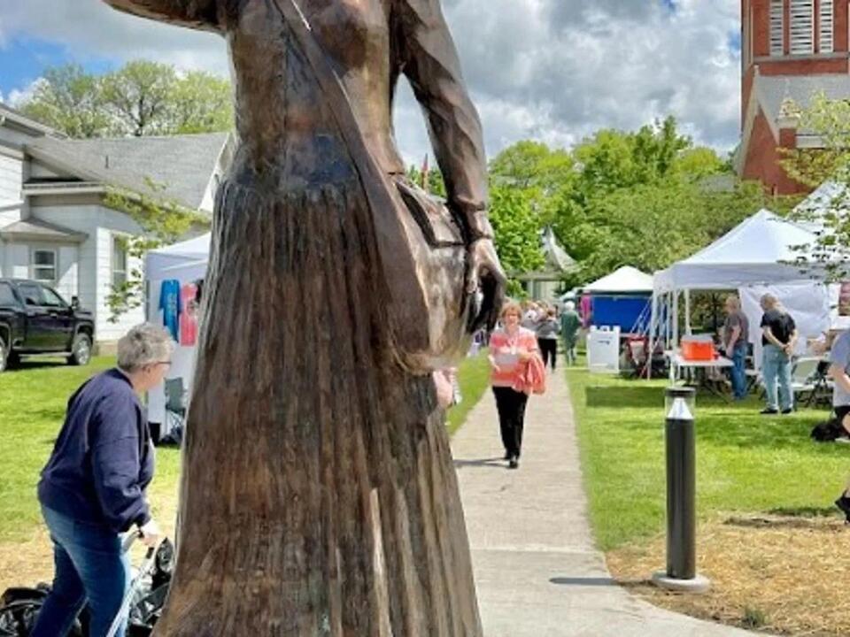 Bright Spot: Statue unveiled in Dansville for woman who founded the ...