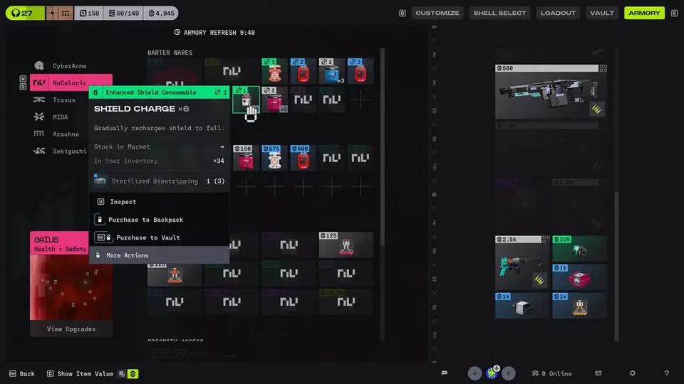 How Armory refreshes work in Marathon - NewsBreak