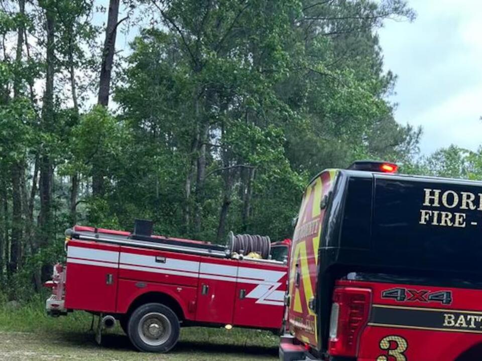Horry County crews working to contain wildland fire