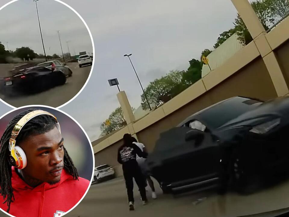 Chiefs’ Rashee Rice suspected to be involved in race caught on dashcam ...