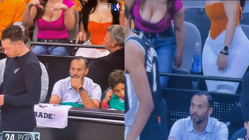 “San Antonio Women” Go Viral After being Caught On Live TV During Spurs ...
