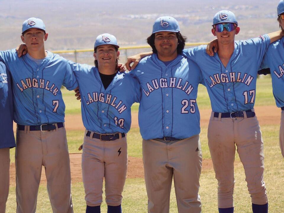 Laughlin baseball impresses during senior night