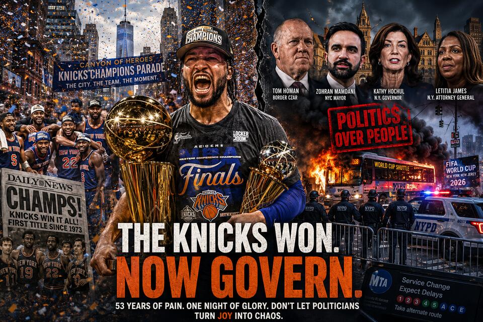NY Pols Fumble Knicks Win - NewsBreak