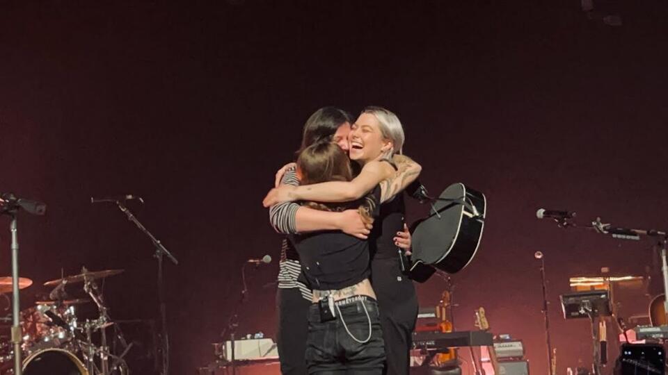 Watch boygenius Debut the record Songs At Pomona Tour Warmup - NewsBreak