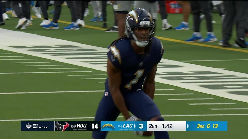 Can't-Miss Play: Herbert's 60-yard deep ball to Johnston gives Chargers ...