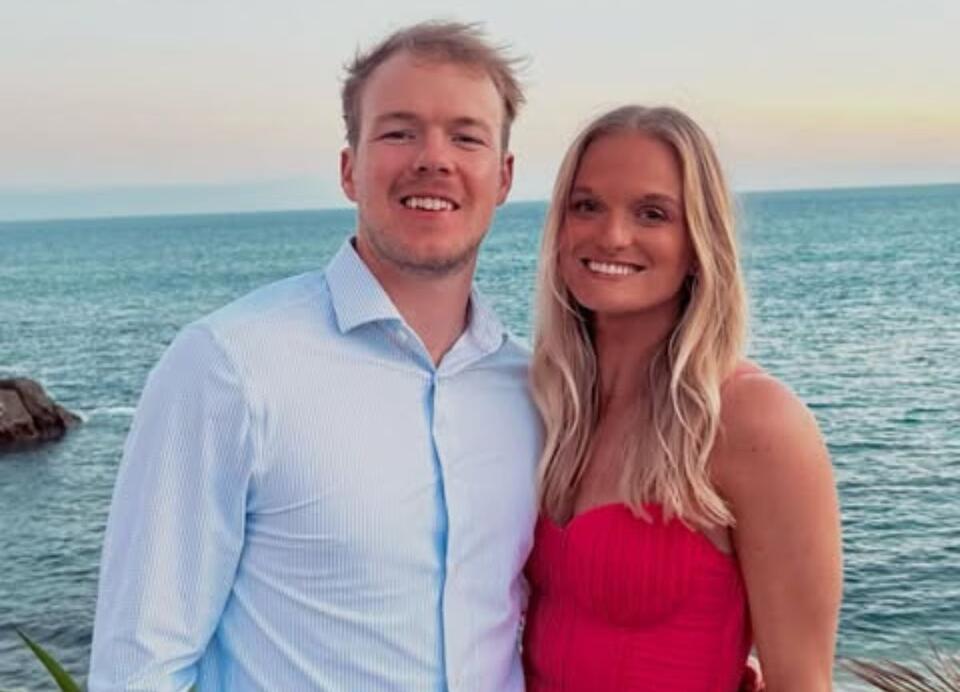 Buffalo Bills Placekicker Tyler Bass And His Wife, Ryan Tuten Bass ...