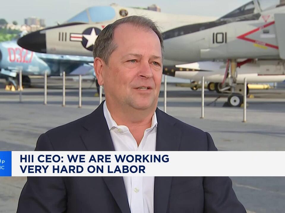 HII CEO Christopher Kastner on supply chain, inflation and aircraft ...