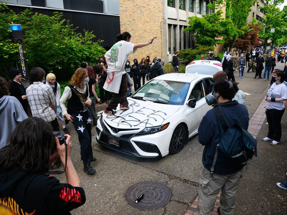 Michael Kelley scared college protests could be problematic for Biden