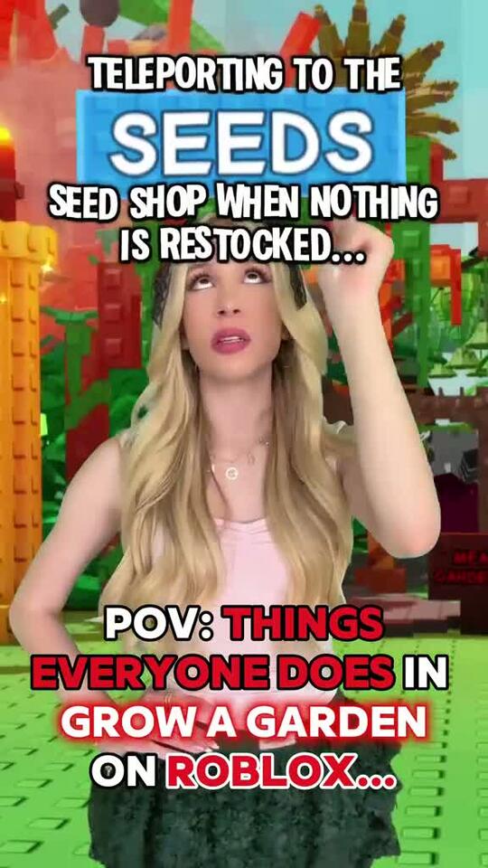 Tag the FRIEND who does these things in GROW A GARDEN on ROBLOX… 🙏🏼🙊🤣 ...