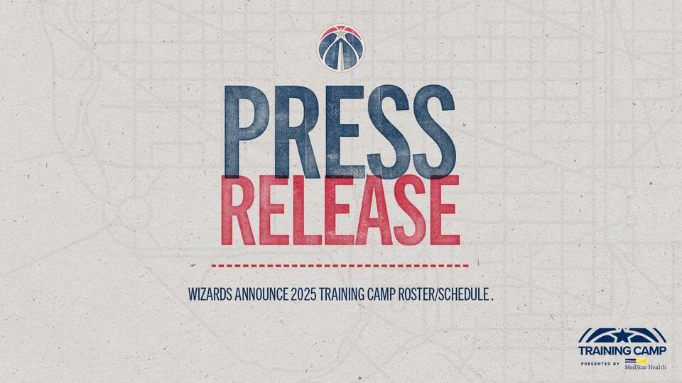 Wizards Announce 2025 Training Camp Roster - NewsBreak