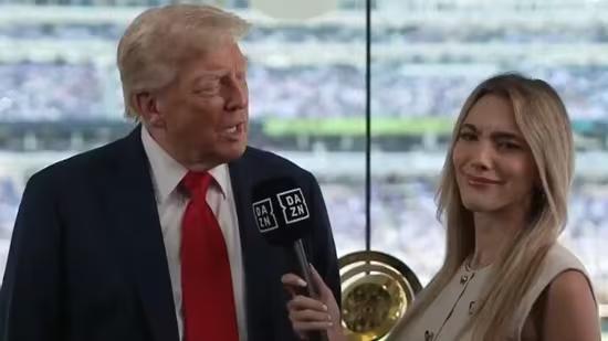 Trump’s Interview with DAZN Reporter at FIFA Club World Cup Sparks ...
