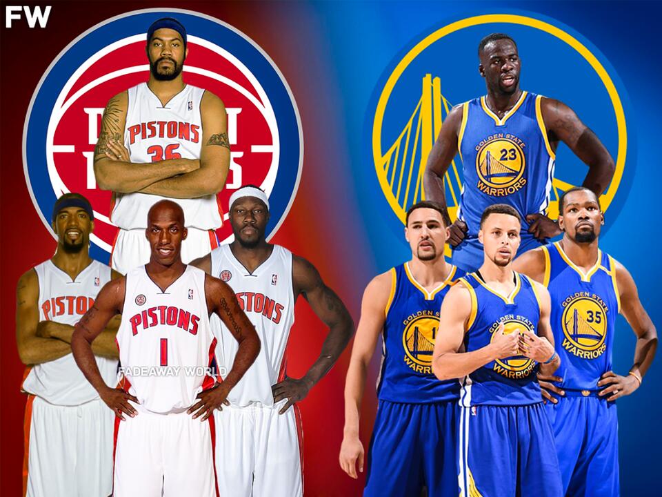 Rasheed Wallace Claims 2004 Pistons Would Beat 2017 Warriors: "They ...