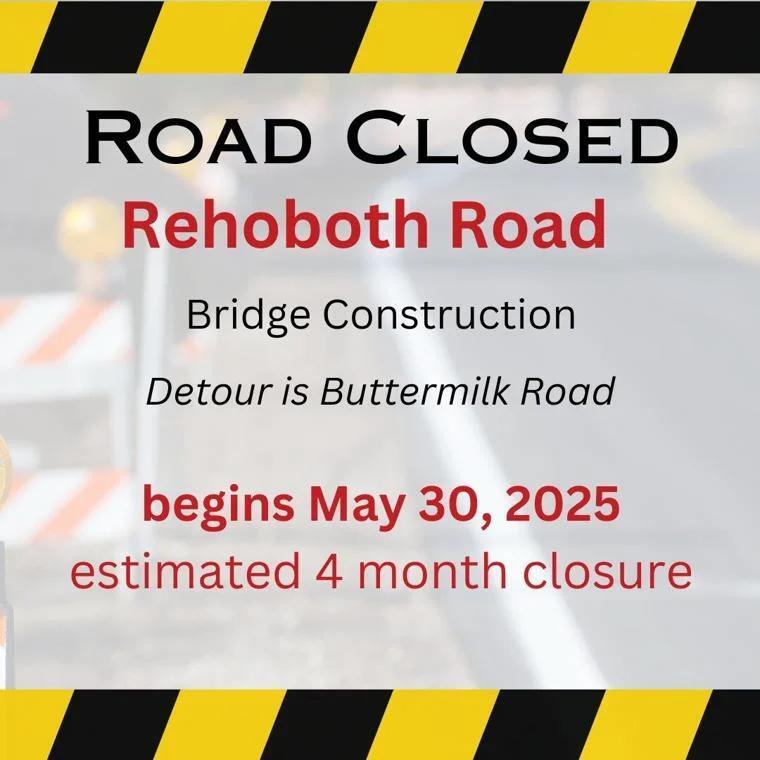Rehoboth Road In Cave Spring Closed For Four Months for Bridge Construction - NewsBreak