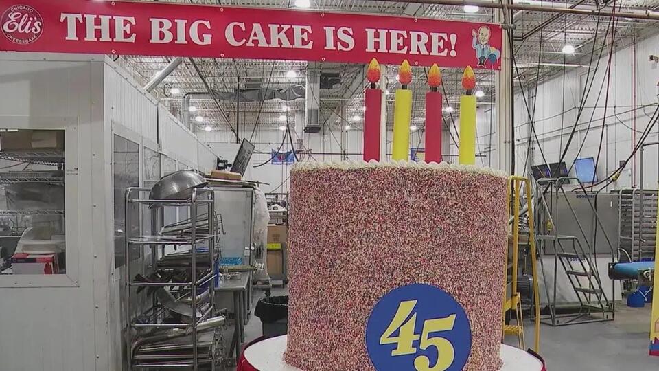 Eli's Cheesecake celebrates 45 years with giant cake - NewsBreak
