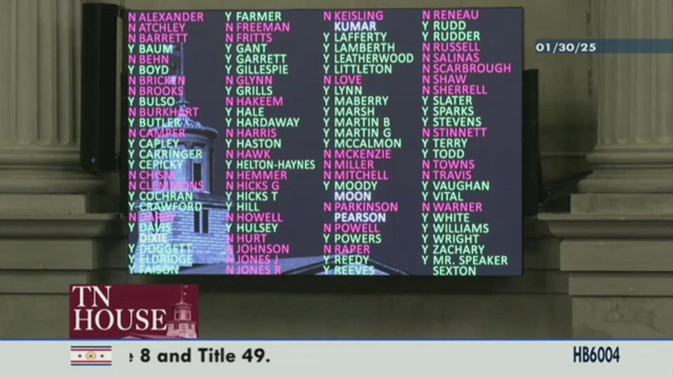 Special session comes to an end in TN after supporting Trump's ...