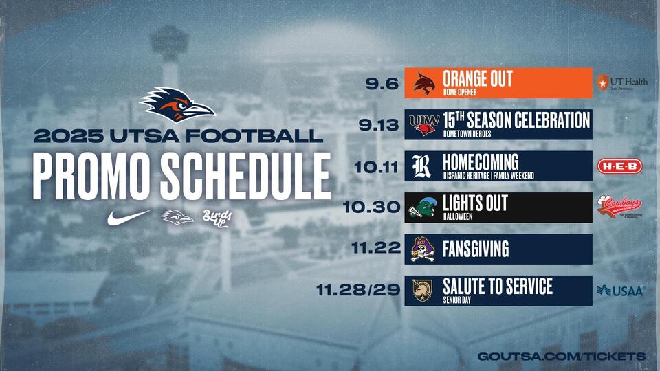 UTSA Football Single-Game Tickets Now On Sale - NewsBreak