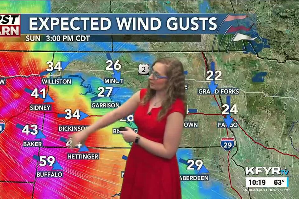 KFYR First News at Ten Weather 04/11/2025 - NewsBreak